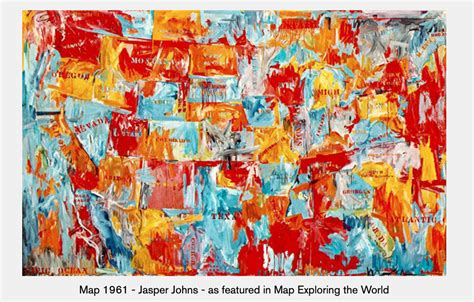 Jasper Johns Painting