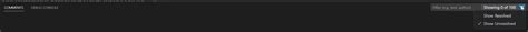 Comments Not Appearing When There Are Comments Issue Microsoft Vscode Pull