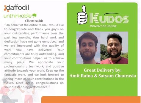 Amit Raina On Linkedin It Feels Amazing To Be A Part Of An Organization Where Your Efforts Are