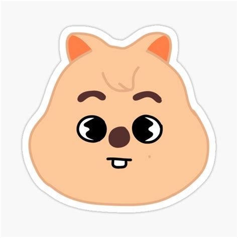 "Han Quokka Skzoo" Sticker for Sale by justlikemay04 | Redbubble