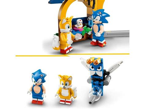 Lego Sonic The Hedgehog Oficina E Avi O Tornado De Tails Juguetilandia