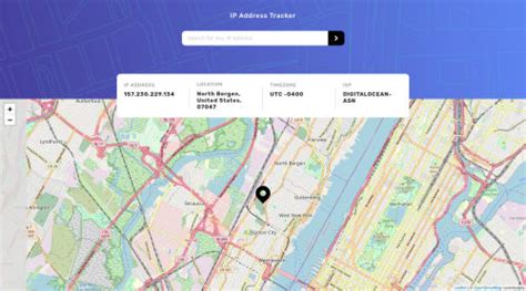 Frontend Mentor Ip Tracker Using React Js Sass Coding Challenge Solution