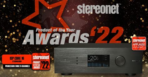 風暴好聲繼續席捲全球！storm Audio Isp Core 16獲頒stereonet 頒發2022 年