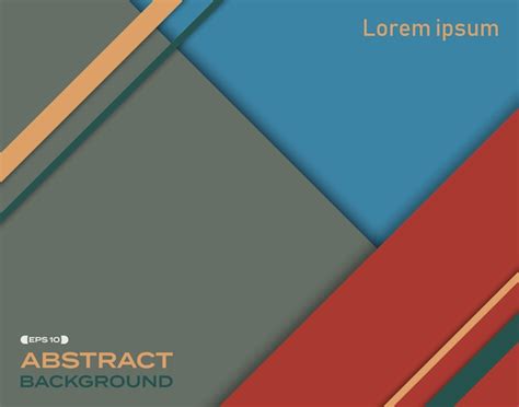 그림자 배경으로 추상 간단한 색상 패턴입니다 프리미엄 벡터