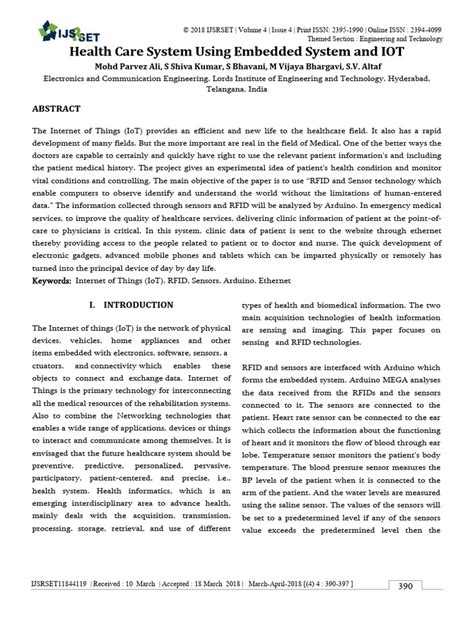Health Care System Using Embedded System Pdf Arduino Liquid Crystal Display