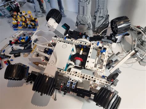 Remote Controlling Lego Technic Mars Rover Perseverance With Mindstorms