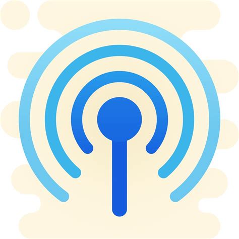 Cellular Network Cute Outline Icon In Png Svg