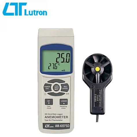 Lutron Am 4207sd Anemometer With Data Logger Supplier Alat Radio