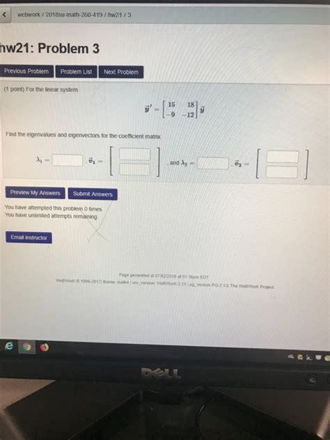 solved webwork 2018su math 260 419 hw21 13 hw21 problem