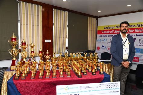 pradeep tiwari clinches chess for everyone rating open 2023 in andaman