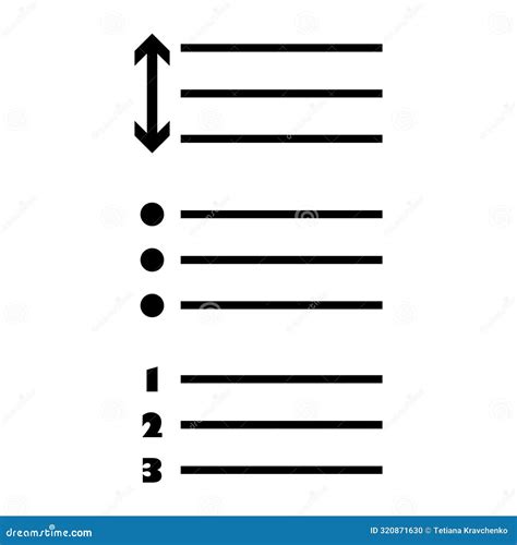 Organizational Chart Vector Icon Black And White List Design Vertical