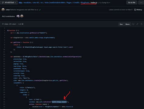 Cms Kit Blogposts Client Side Permission Check Wrong Permission · Issue