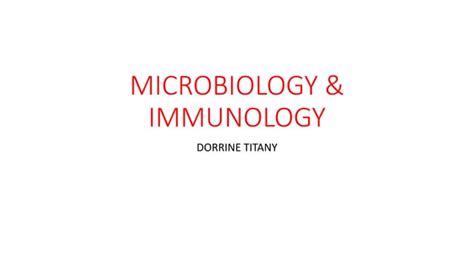 Microbiology Unit 1 Pptx