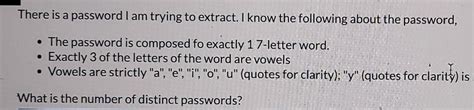 Solved There Is A Password I Am Trying To Extract I Know Chegg