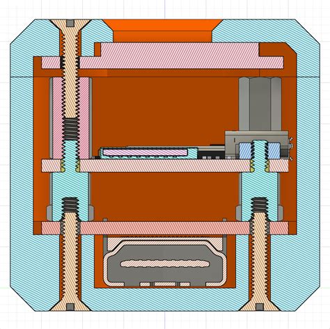Diy Pikvm V2 Pi Zero 2w Oled Hdmi To Csi Case Par Jangrewe