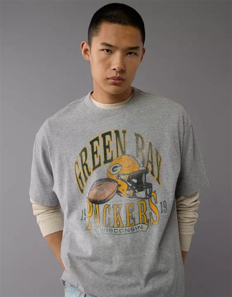 Nfl Boxy Green Bay Packers Graphic T Shirt American Eagle