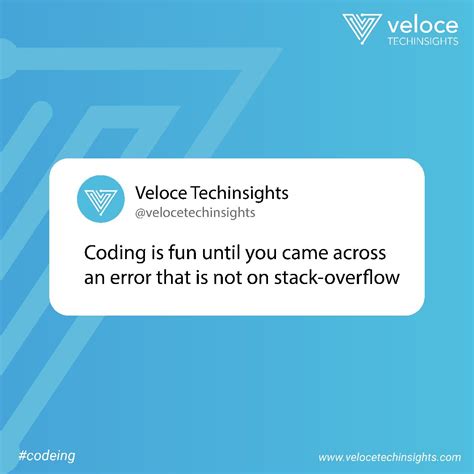 Veloce Techinsights Pvt Ltd On Linkedin Code Coderlife Coding Bug