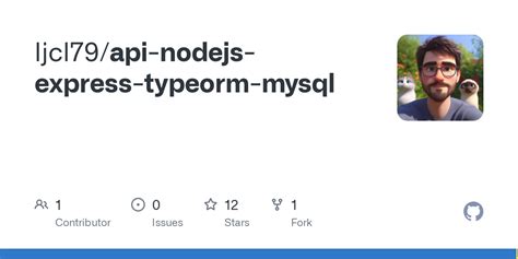 Github Ljcl79api Nodejs Express Typeorm Mysql
