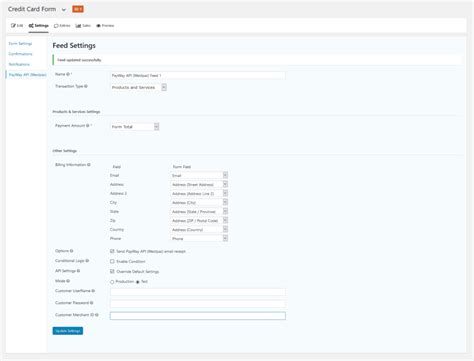 Payway Api Westpac Gateway For Gravity Forms