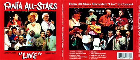 Area51 En Salsa Fania All Stars Live In Puerto Rico 1994