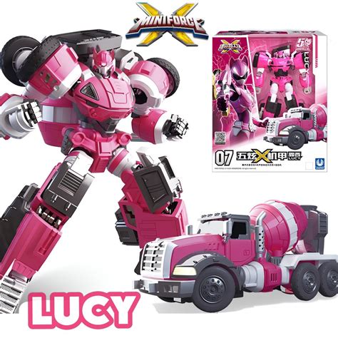 Робот трансформер Miniforce Lucy купить на Ozon по низкой цене 1726176560