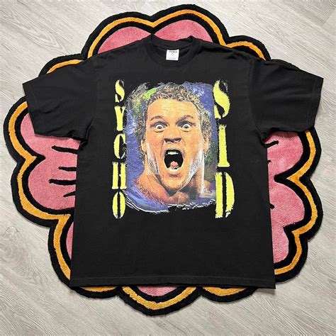Wwe × Wwf Wwf Sycho Sid Master And Ruler Of The World Rap T Shirt Grailed