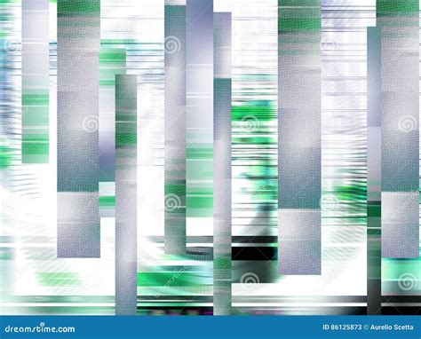 Glitch Background Noise Texture Pixel Artifacts Royalty Free Cartoon