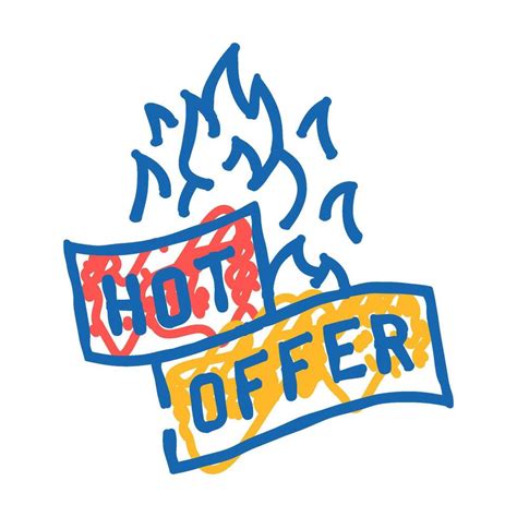 Hot Sale Offer Icon Doodle Illustration 49839811 Vector Art At Vecteezy
