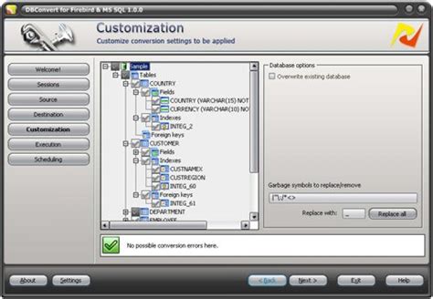 dbconvert for firebird and ms sql скачать на windows бесплатно