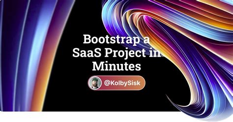 Endatec Soluciones On Linkedin Bootstrap A Saas Project In Minutes