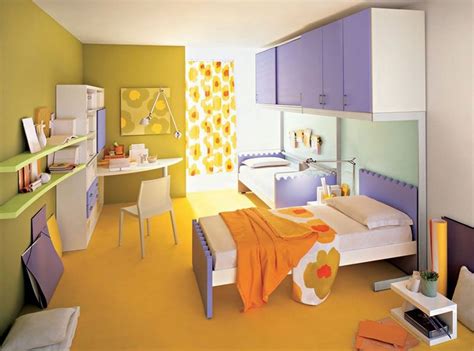 Double Complementary Color Scheme Room