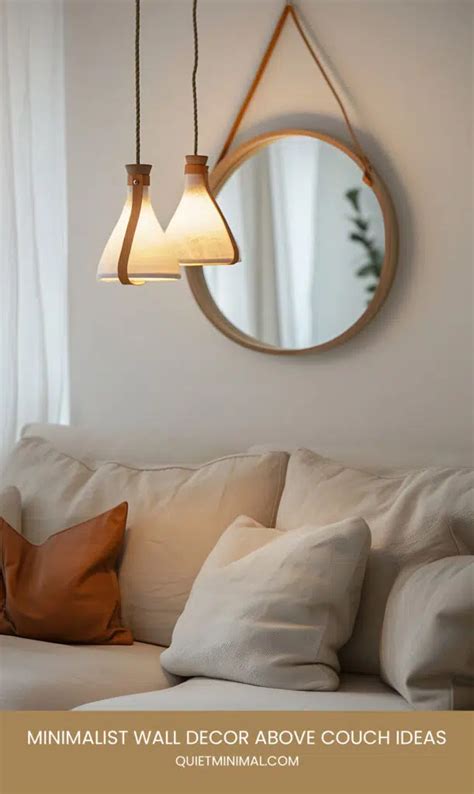Minimalist And Simplistic Wall Decor Inspiration Above Your Couch 20 Tips Quiet Minimal