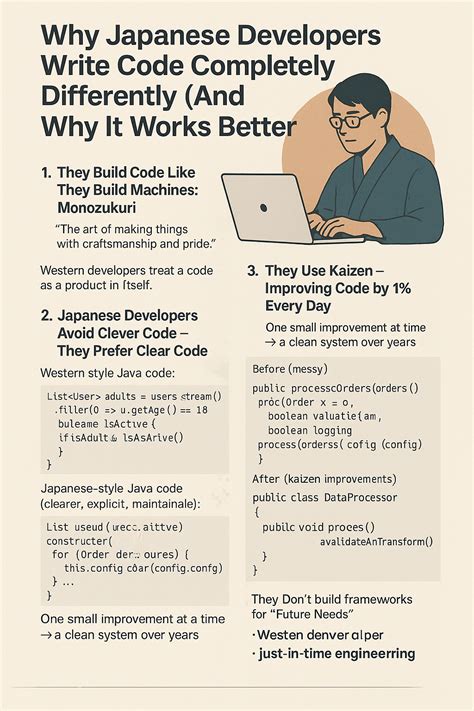 Why Japanese Developers Write Code Completely Differently And Why It Works Better By The
