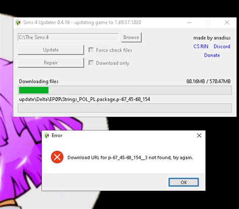 sims updater error r cracksupport