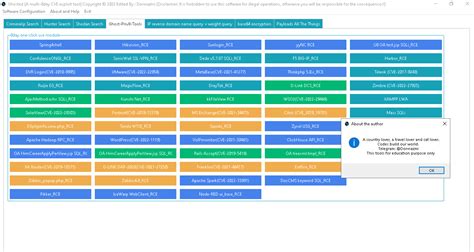 Ghosted Multi 0day CVE Exploit Tools Ungku Nazmi