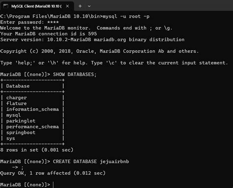 Javasqlsqlsyntaxerrorexception Conn582 Unknown Database 해결 방법