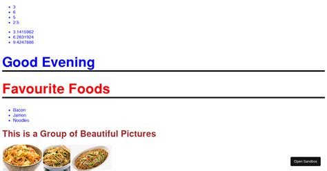 Jsx Attributes And Styling Codesandbox