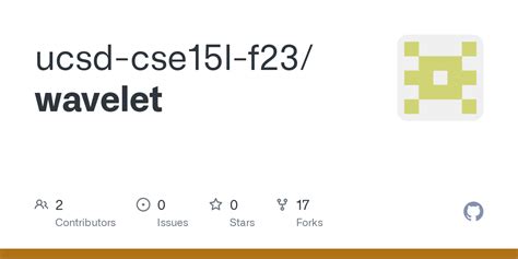 Github Ucsd Cse15l F23wavelet