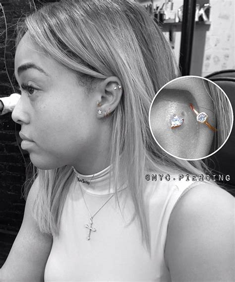 62 Celebrity Tragus Piercings Steal Her Style