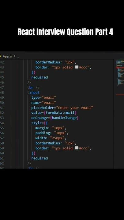 React Interview Question Part 4 Coding Programming React Javascript