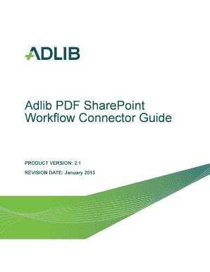Fillable Online Workflow Connector Guide Fax Email Print PdfFiller