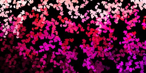Dark Pink Vector Template With Abstract Forms 1820925 Vector Art At Vecteezy