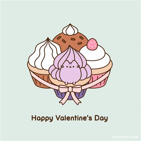Pusheen Happy Valentines Day