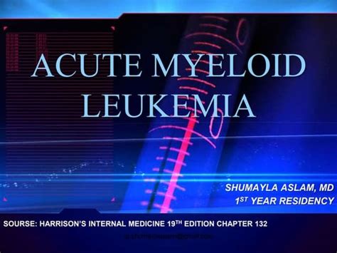 Chronic Myeloid Leukemia Cml Ppt