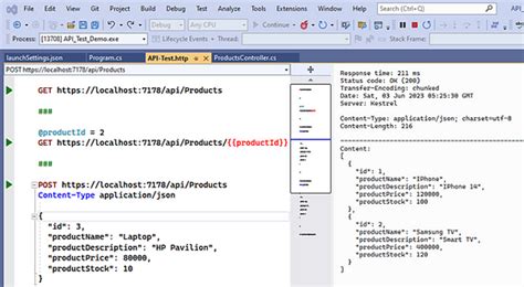 Test Api Endpoint In Visual Studio Without Using Postman