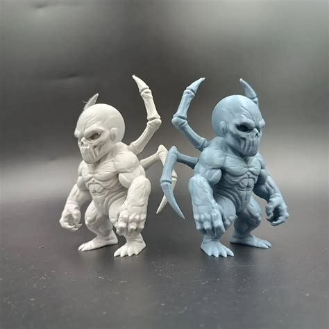 Stranger Things Chibi Spider Vecna Upside Down Free 3d Print