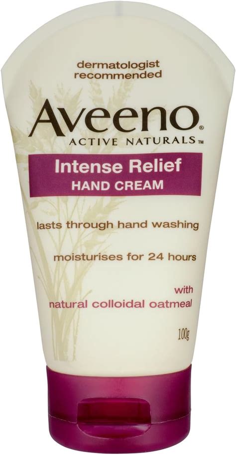 Aveeno Intense Relief Soothing Fragrance Free Hand Cream 24 Hour