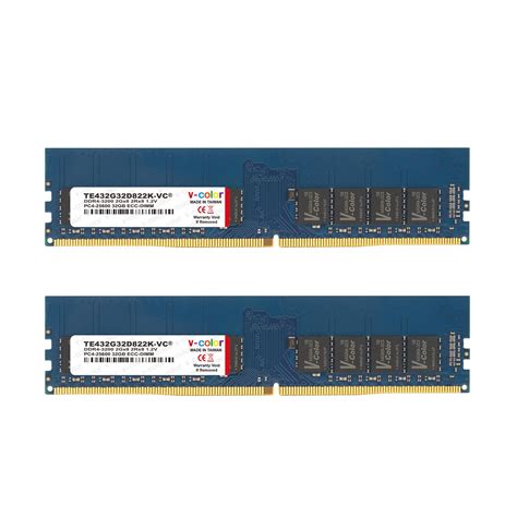 V Color Ddr4 64gb 2x32gb 3200mhz Pc4 25600 Server Memory Desertcart India