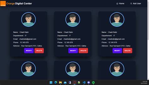 GitHub Chadirabii Formation ODC CRUD App To Manage Workers In Orange