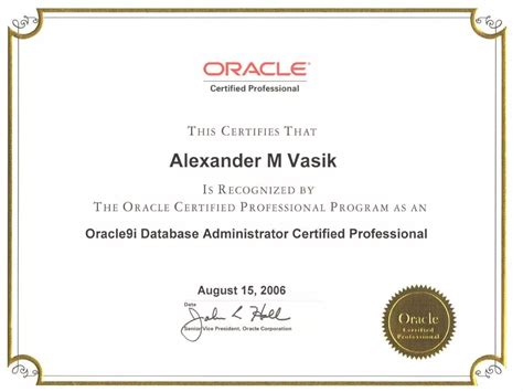 Dba Certificates Ppt Databases Computer Software And Applications